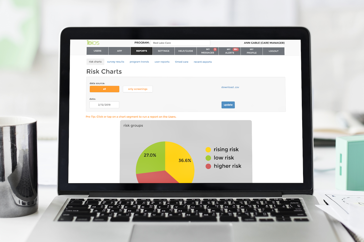 1bios Population Risk Analytics Software